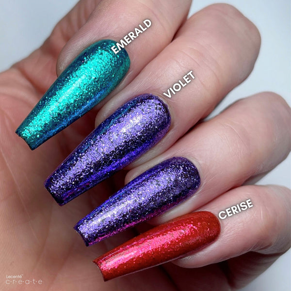 Emerald Metallic Flakes – OMG Beauty Solutions